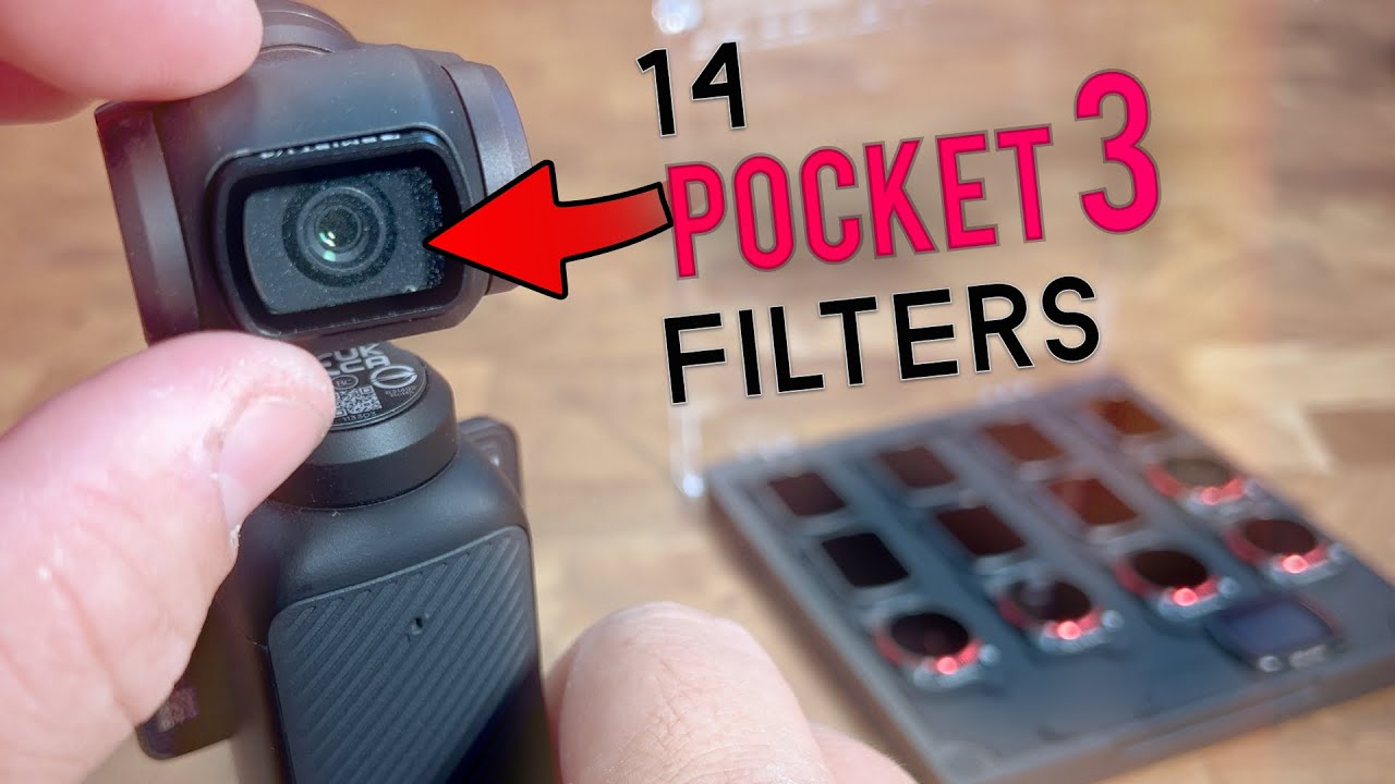 DJI Pocket 3 Mega Pack of Filters for creative shots! - YouTube