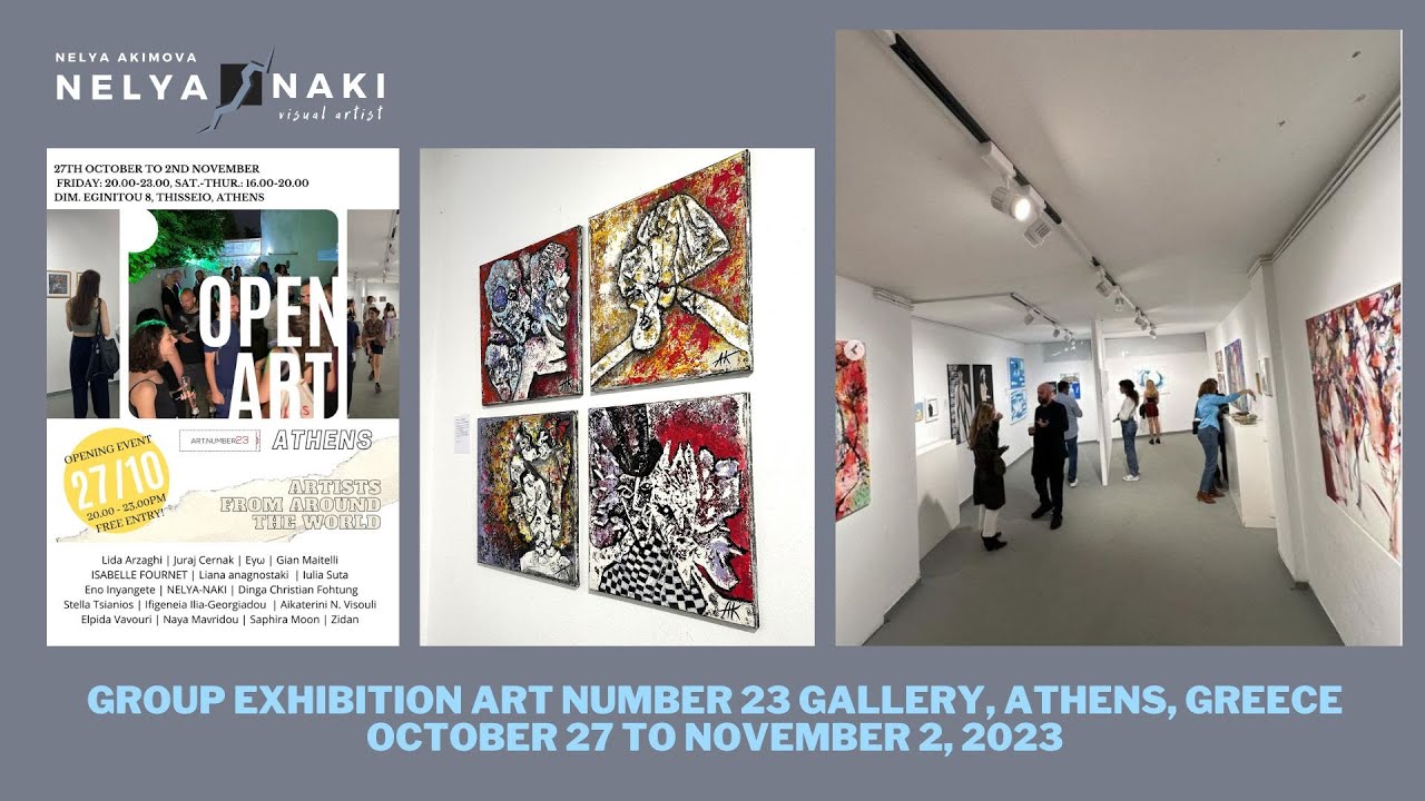 Group exhibition Art Number 23 Gallery, Athens, Greece - YouTube