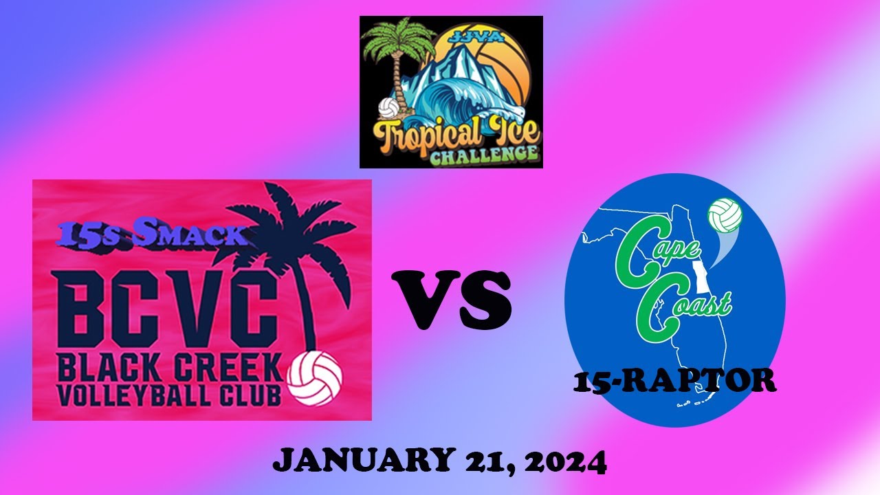 BCVC 15s-1 vs. Cape Coast VB (Jacksonville, FL 1/21/24) - YouTube