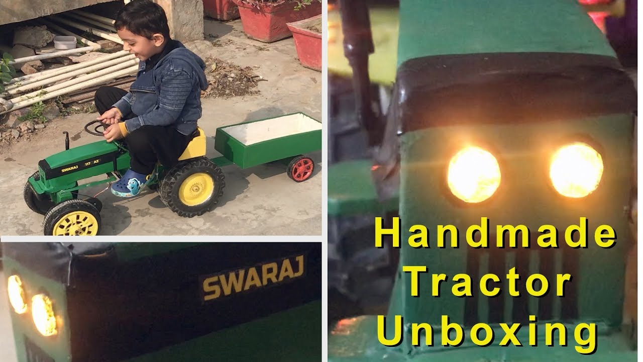 Kids Play with Toys Tractor | UNBOXING & TESTING!! Remote Control RC ...