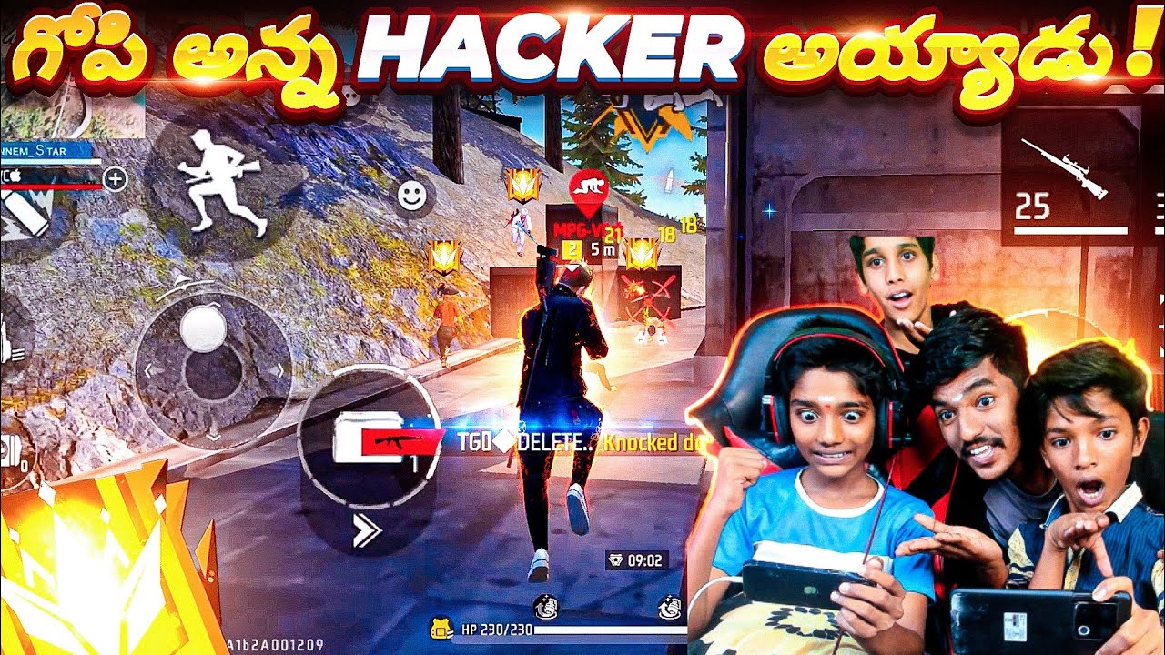 FREE FIRE LITTLE KID PLAYING LIKE WHITE 444 HACKER OR WOT😱 - YouTube
