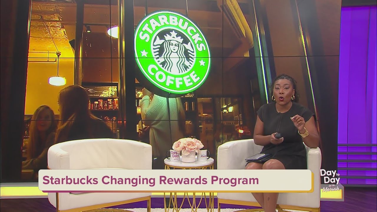 Starbucks Changing Rewards Program | Day to Day with Mariah - YouTube