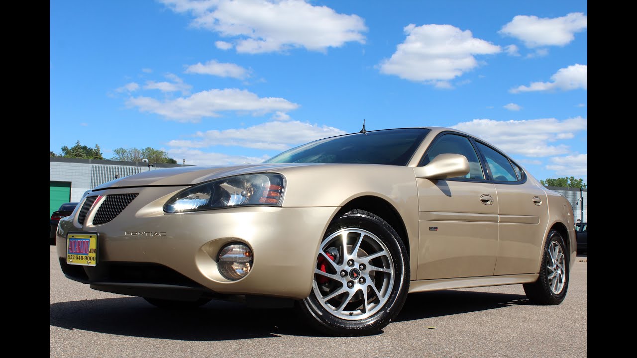 2005 Pontiac Grand Prix GTP Comp G 66k Original Miles 24420 - YouTube