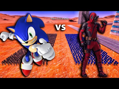 DEADPOOL vs SONIC / UEBS
