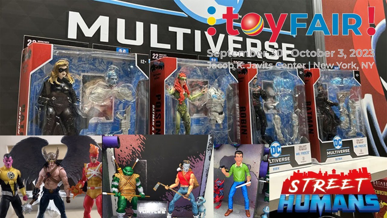 New York Toy Fair 2023 Day 1 Reveals + Street Humans Party! TONIGHT ...