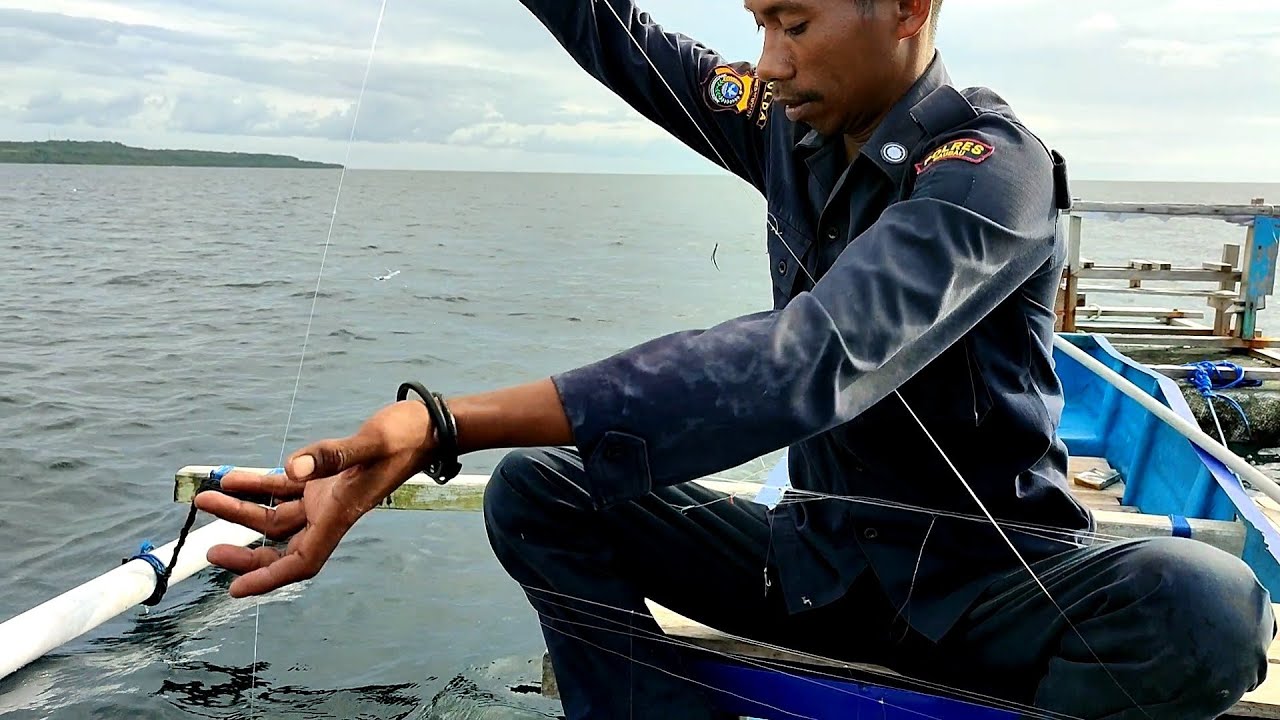 Simple!!! Tehnik Mancing Tradisional sekali tarik Puluhan Ekor naik ...