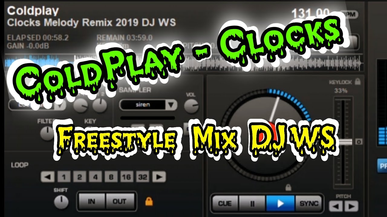 ColdPlay - Clocks (Freestyle Mix DJ WS) - YouTube