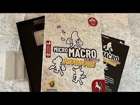 MicroMacro: Crime City – Showdown | Board Game | BoardGameGeek