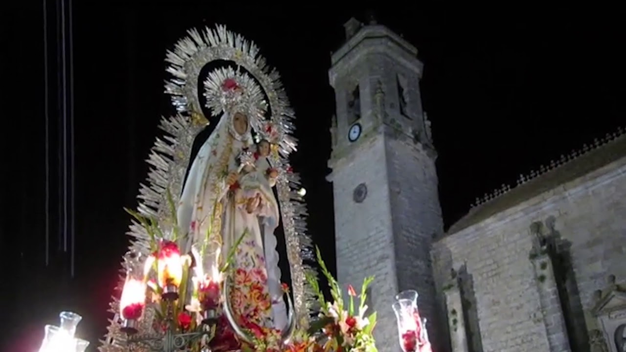 Recibimiento del párroco D. Julio Ángel Delgado Navas a la patrona de ...