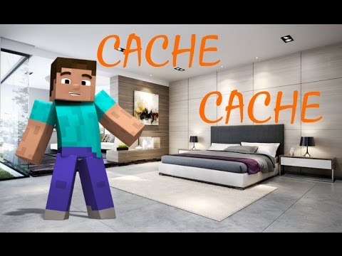 CACHE CACHE MINECRAFT MAP CHAMBRE GEANTE GAMING | PS4 FR - YouTube