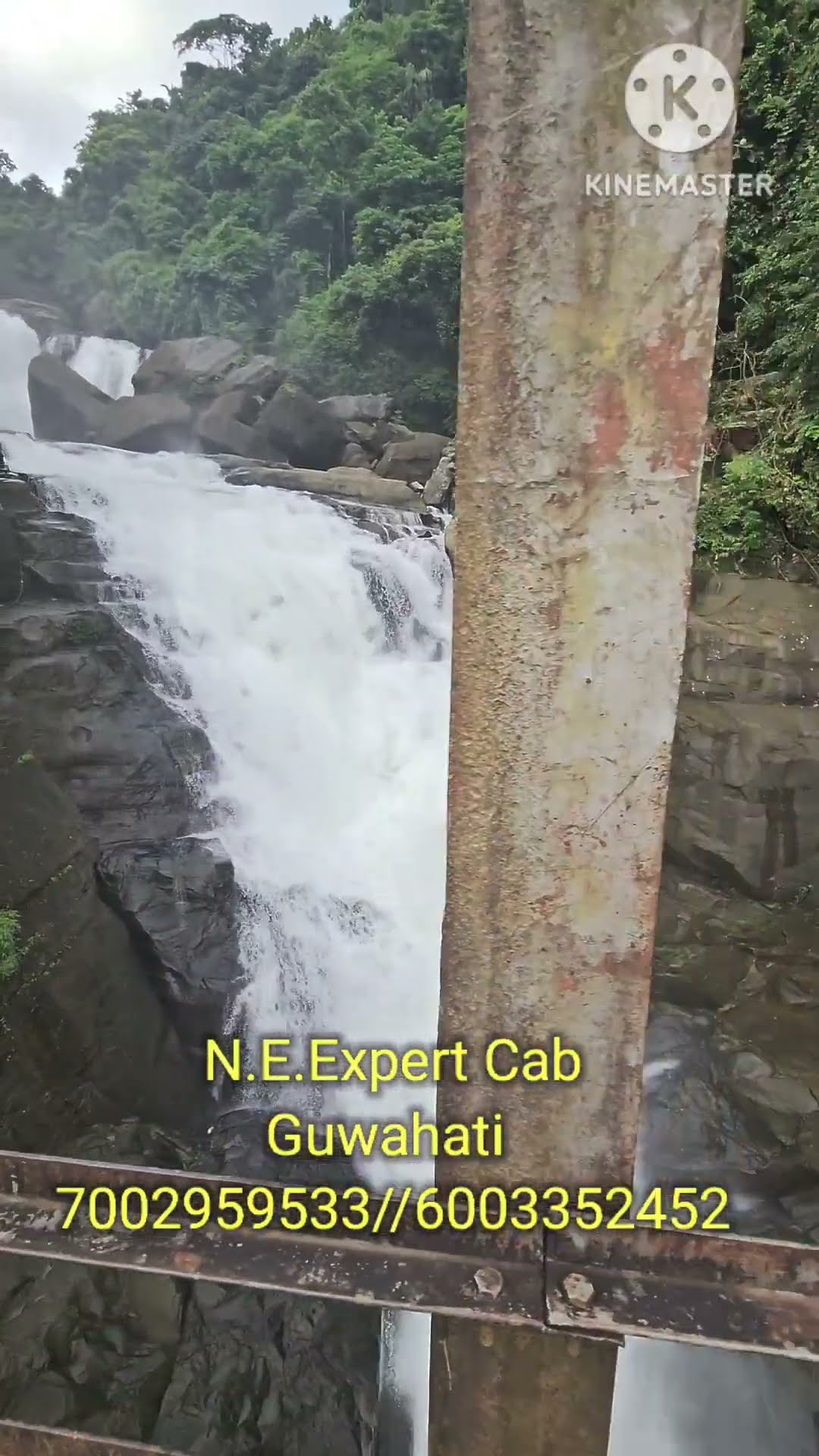 Meghalaya most popular water fall#shillong - YouTube