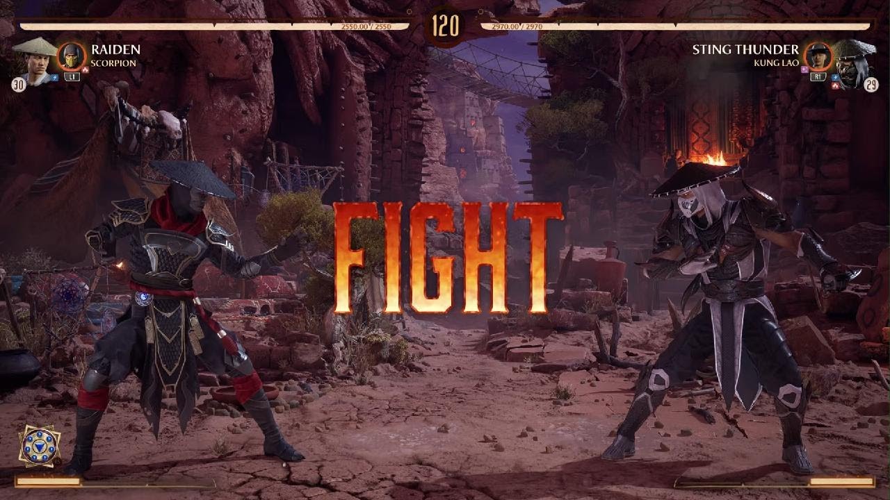 MK1 Invasion Season 8 Dark Raiden vs Sting Thunder - YouTube