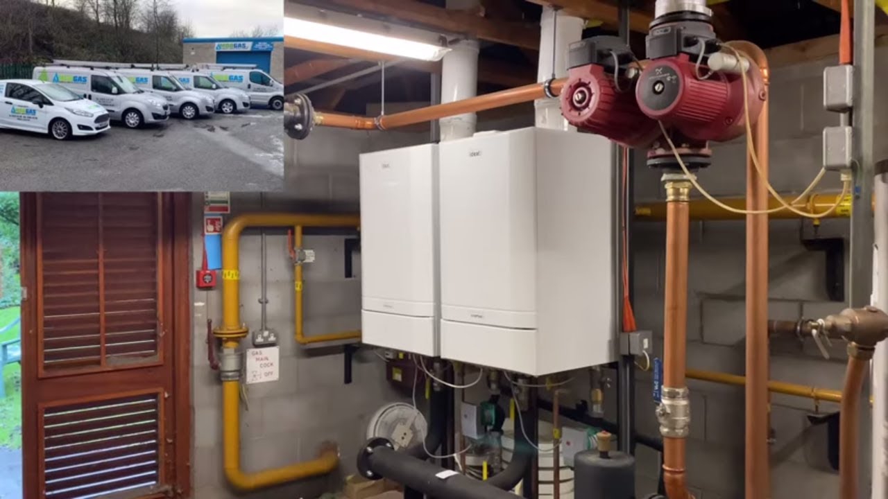 IDEAL EVOMAX COMMERCIAL - PLANT ROOM - Plumbing - YouTube