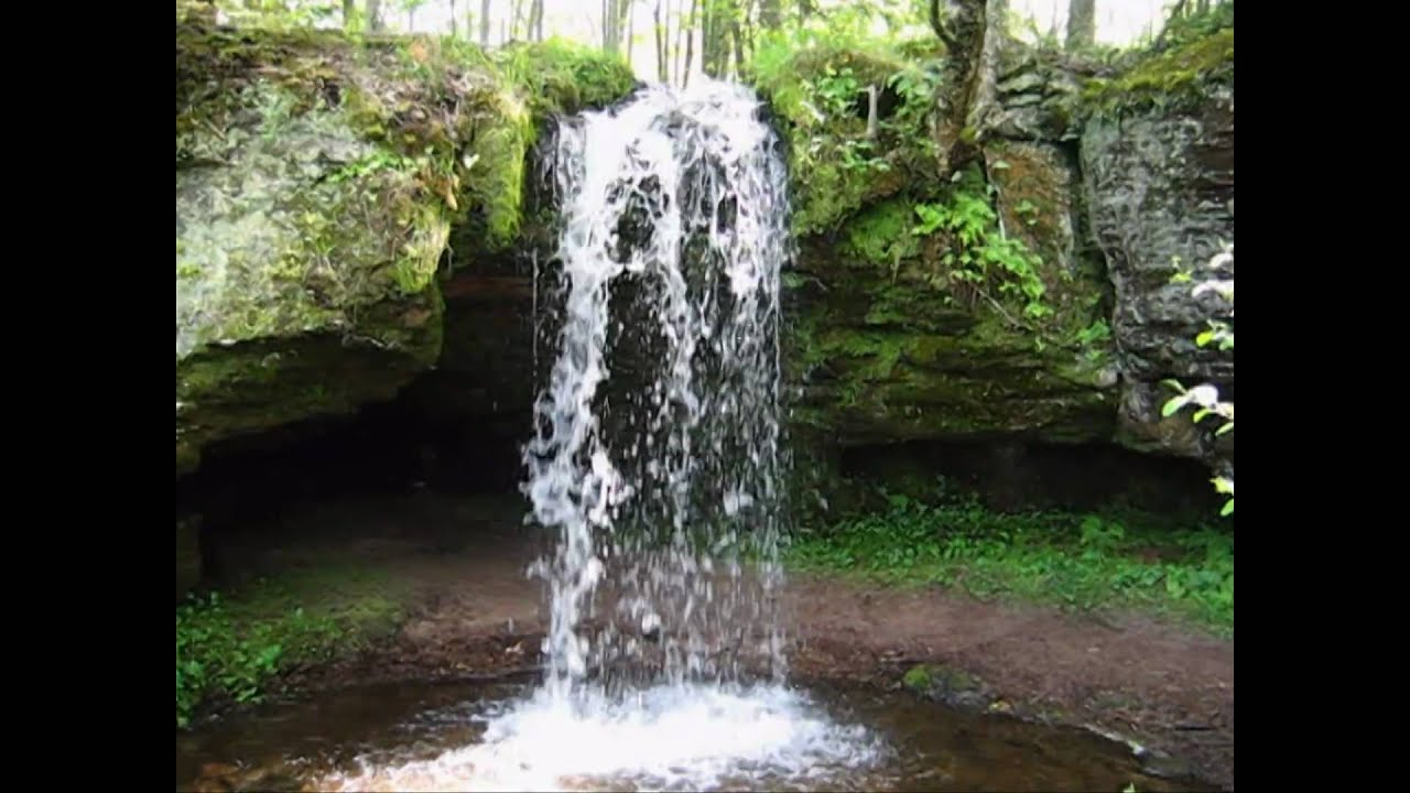 Scott Falls Michigan Waterfalls Upper Peninsula - YouTube