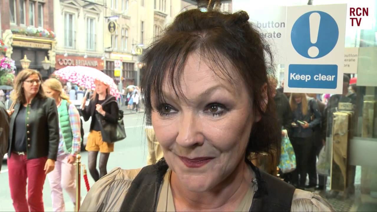 Frances Barber Interview The Pride Opening Night - YouTube