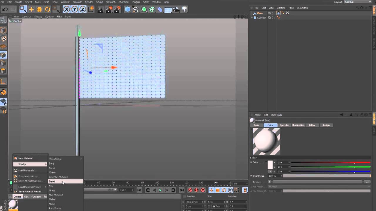 HOW TO MAKE A BEAUTIFUL FLAG 3D ON CINEMA 4D TUTORIAL - YouTube