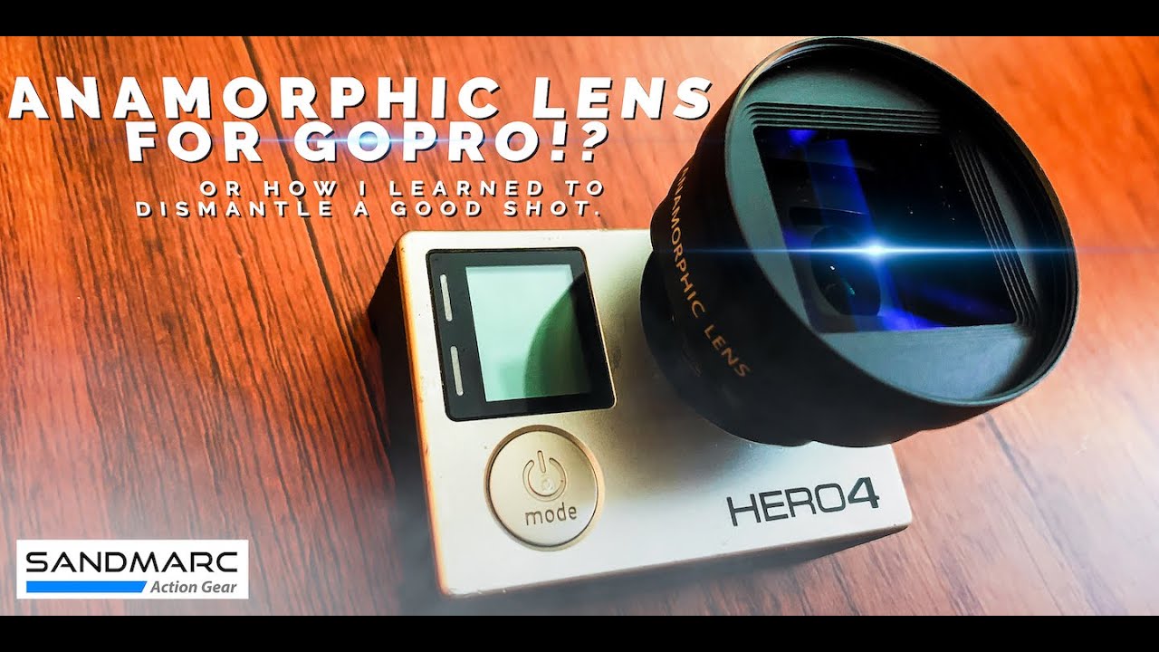 GOPRO HACKS DIY | SANDMARC ANAMORPHIC IPHONE LENS for GOPRO!? - YouTube
