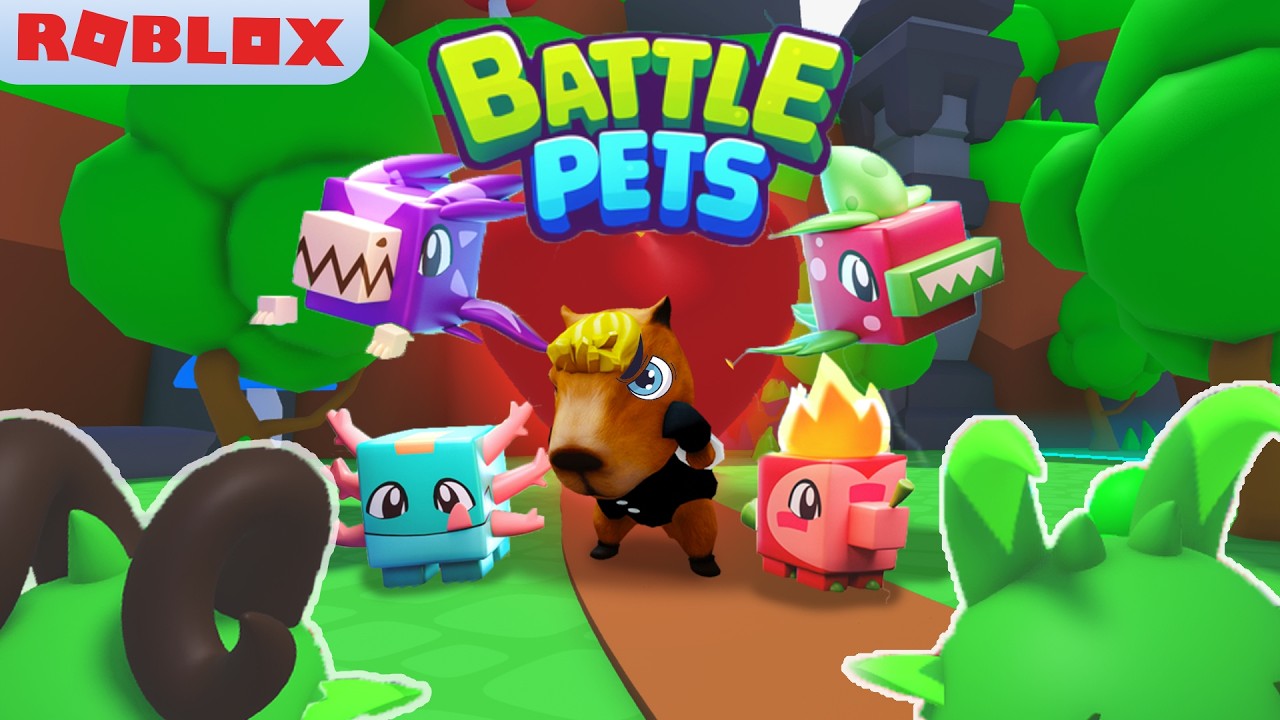 ตั้งป้อมด้วยสัตว์เลี้ยง | ROBLOX Battle Pets TD - YouTube