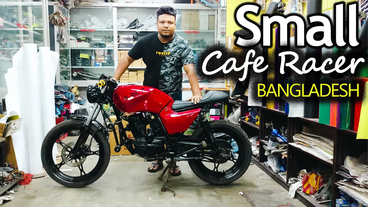 Small Cafe Racers (125cc) - Butter Fly bike Modified to Cafe racer( by ...