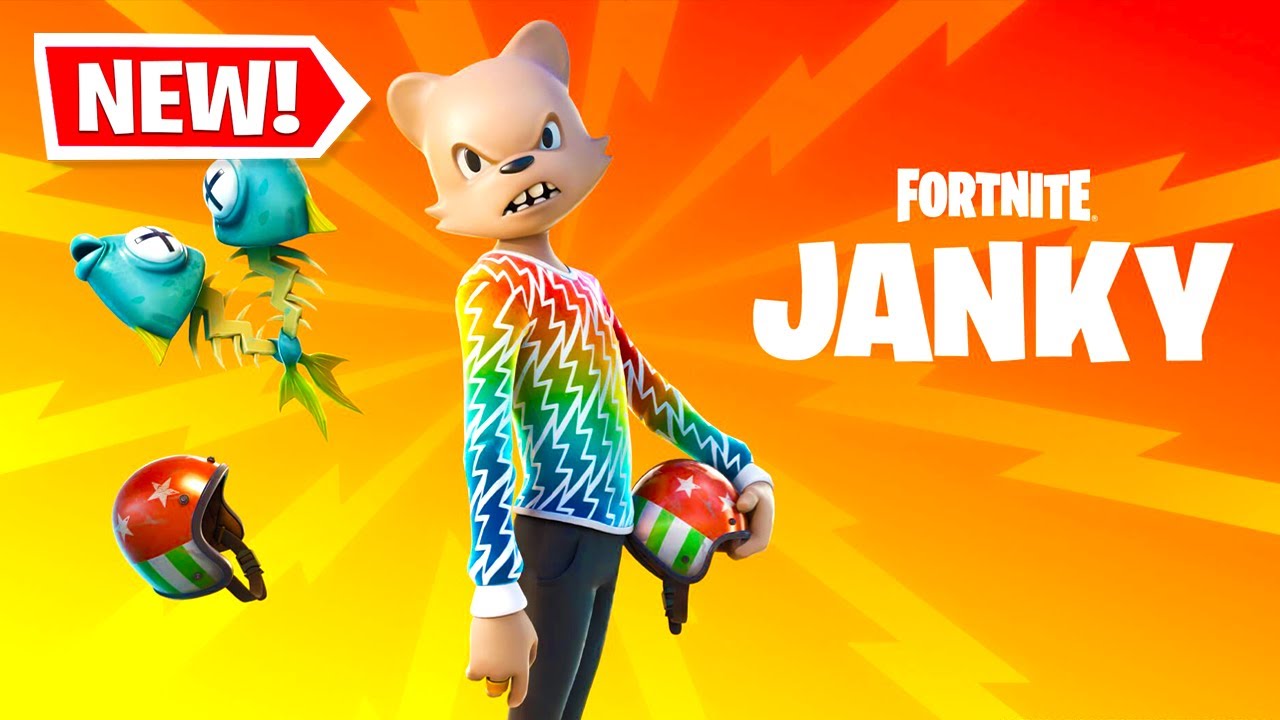 NEW JANKY Skin Gameplay in FORTNITE! - YouTube