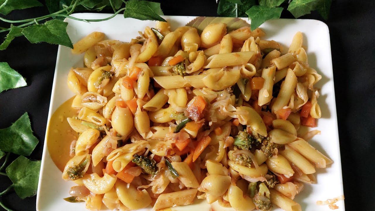 ঘরোয়া উপকরণ দিয়ে মজাদার পাস্তা রেসিপি।। Home Made pasta Recipe ...