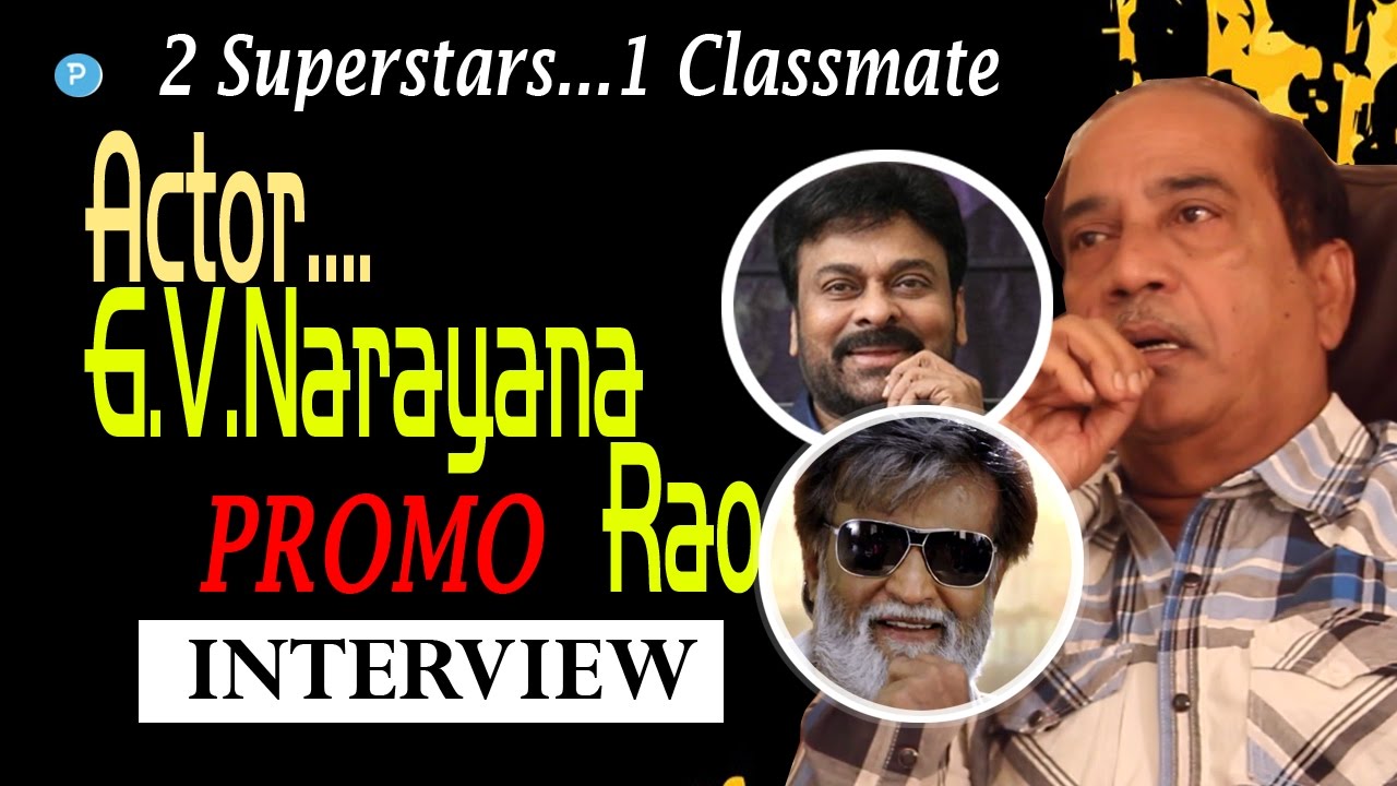 Actor G.V.Narayana Rao Interview Promo || Telugu Popular TV - YouTube