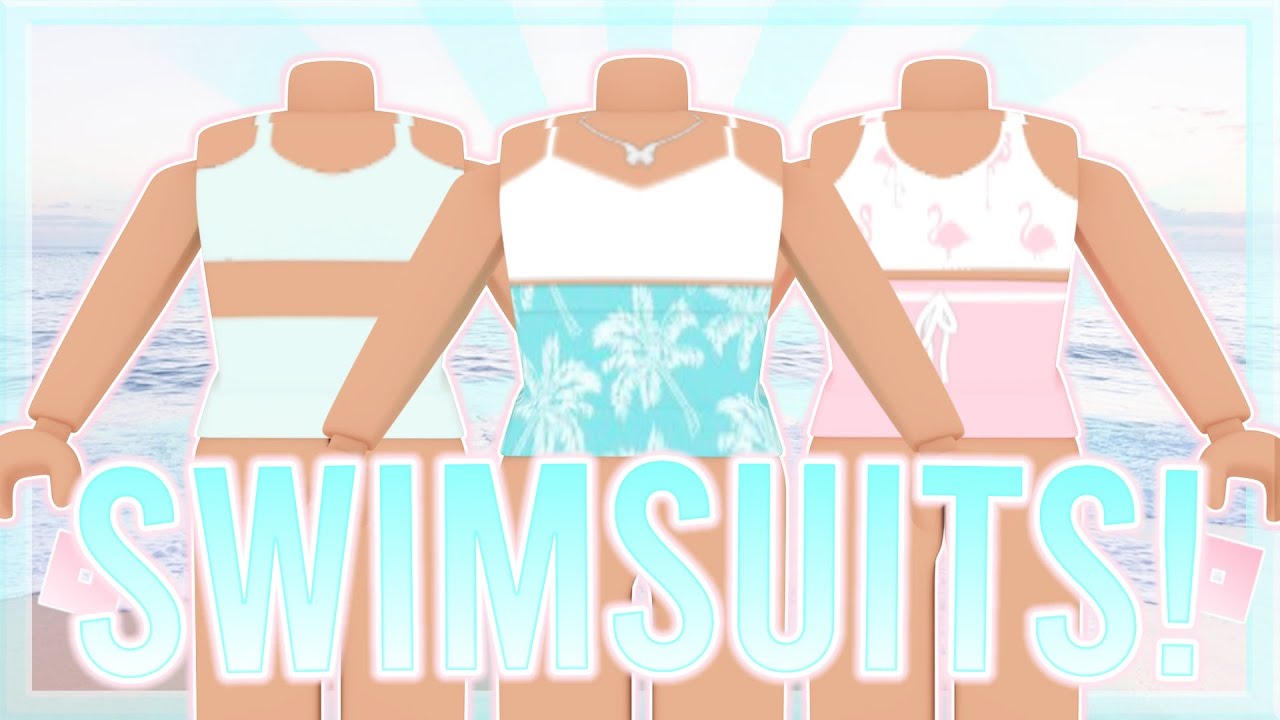 10+ AESTHETIC SWIMSUIT CODES FOR ROBLOX! | thedailyrose - YouTube
