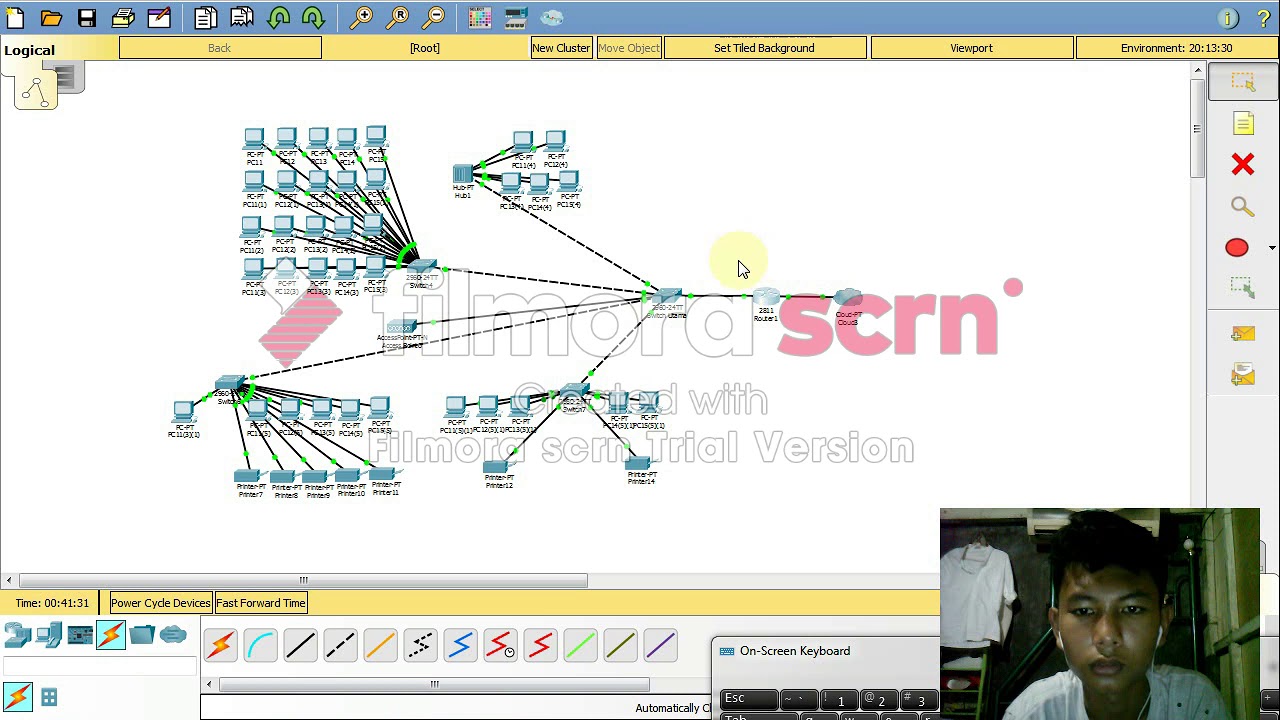 KONFIGURASI ACCESS POINT DAN DHCP SERVER di Cisco Packet Tracer - YouTube