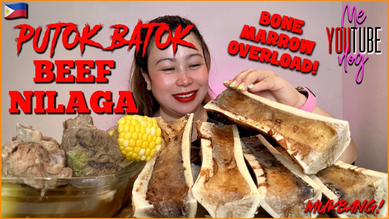 NILAGANG BAKA AT PORK with BEEF BONE MARROW #mukbangphilippines #mevlog ...