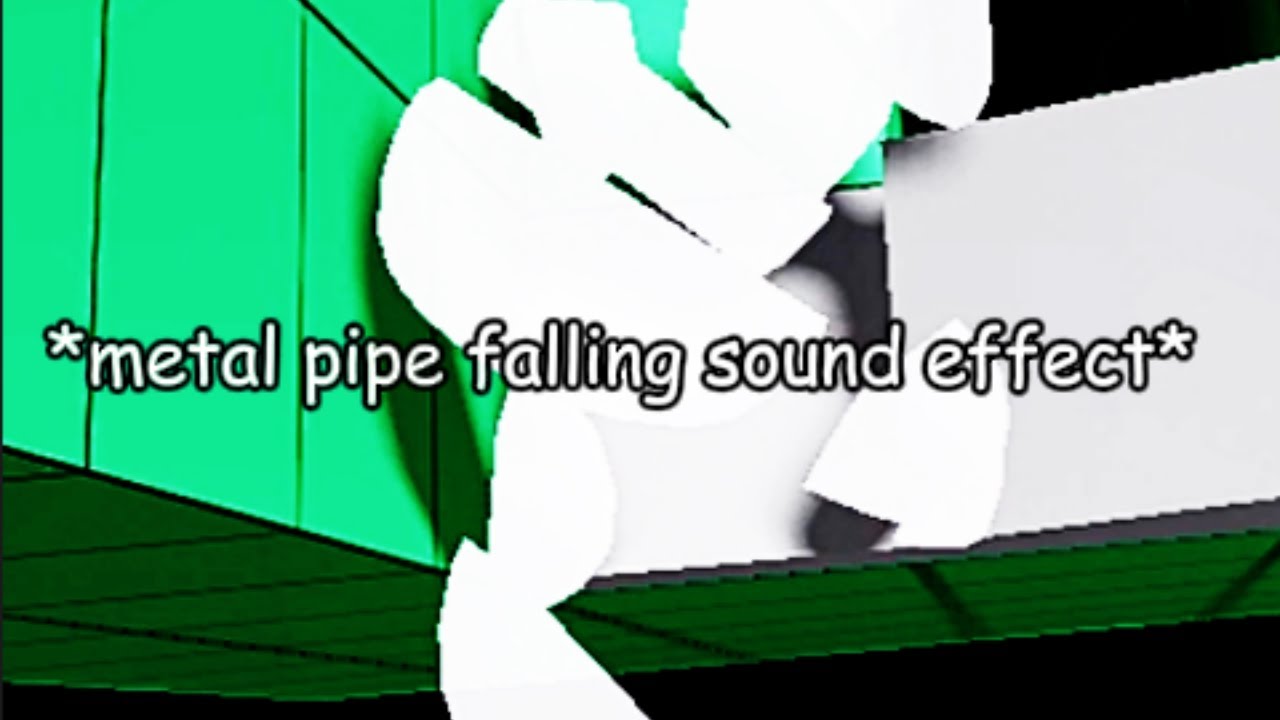 *Metal pipe falling sound effect* - YouTube