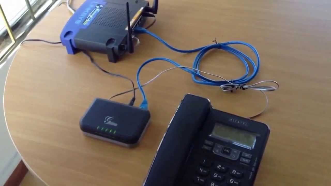 Grandstream HT702 - YouTube