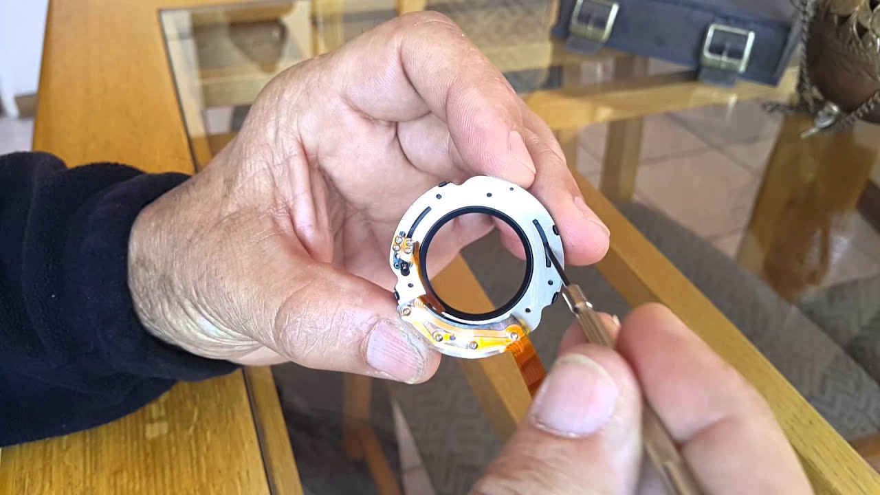 Canon aperture control ring demo - YouTube