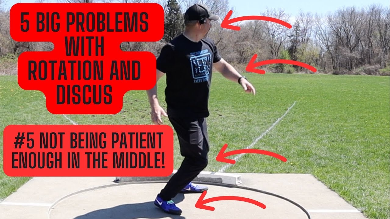 QUIT OPENING UP SO DANG EARLY!!! - Top 5 Problems with Rotational Shot Put and Discus Throwers ...
