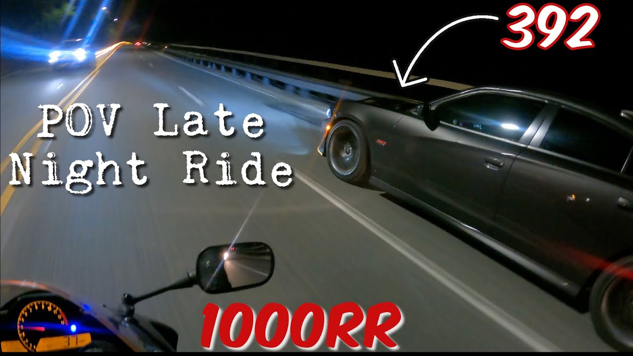 Late Night Ride On My CBR1000RR! POV View! - YouTube