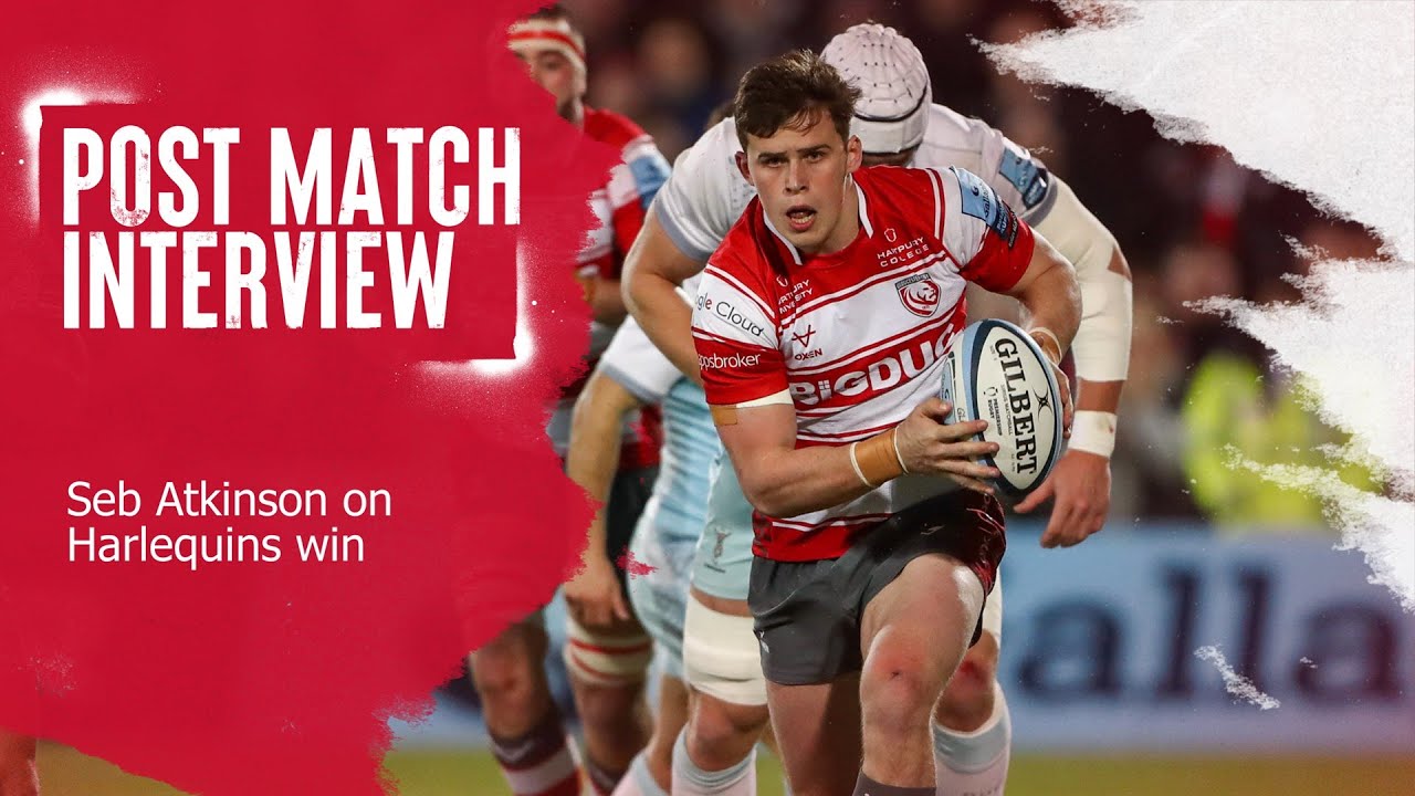 POST MATCH | Seb Atkinson on Quins win - YouTube