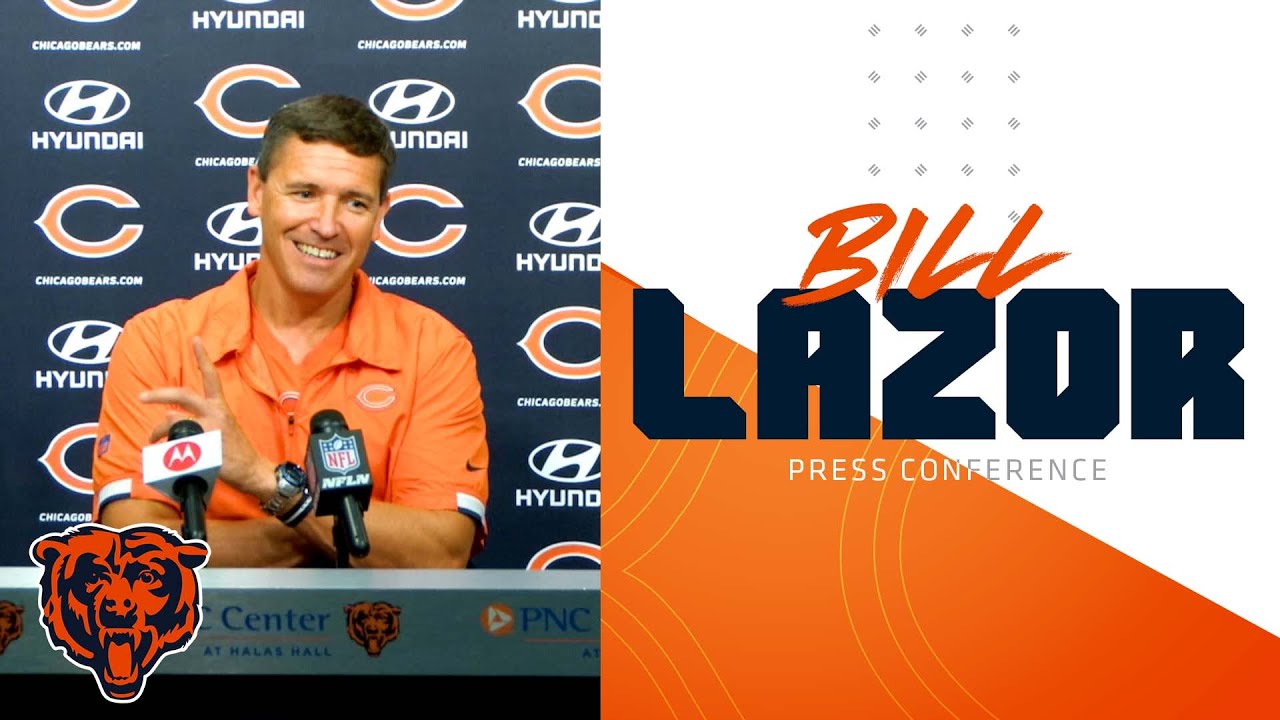 Bill Lazor on offensive growth moving forward | Chicago Bears - YouTube
