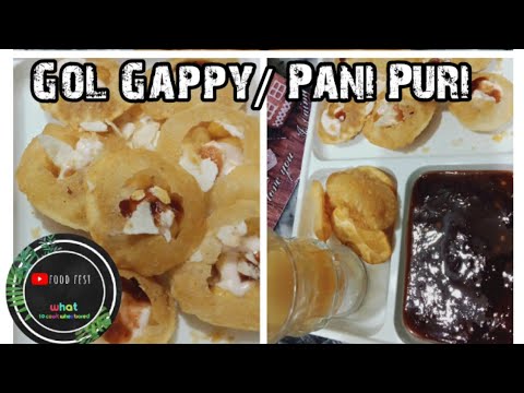 Gol Gappy/Pani Puri Recipe by Food Fest - YouTube