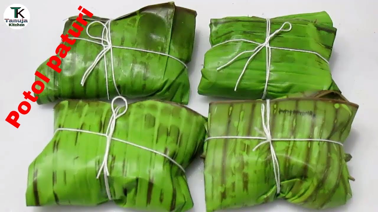 পটল পাটুরি | Potol Paturi Recipe | Potol Bhapa - Steamed Pointed Gourd ...