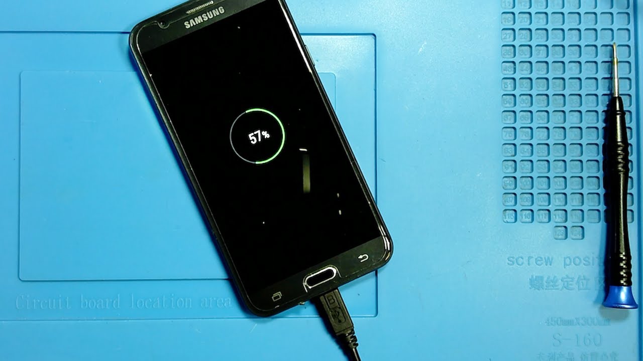 Samsung Galaxy J7 Charging Port Replacement. Step-by-step process ...