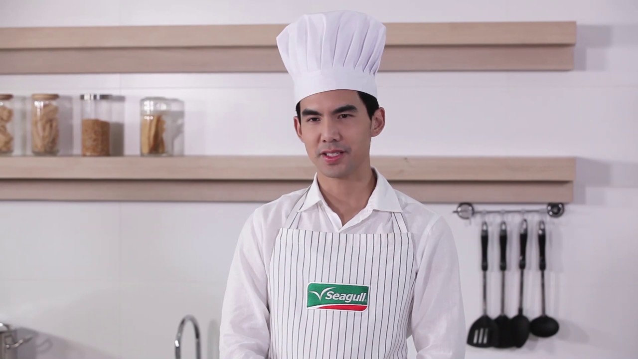 Seagull Cooking Secret EP. 11 สปาเก็ตตี้กุ้งแม่น้ำ ซอสเพสโต้ - YouTube