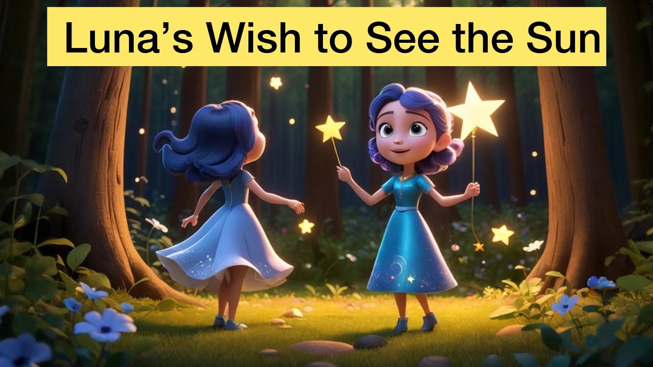 Luna’s Wish to See the Sun | Learning Stories for Kids | Bedtime Stories For Kids | Moral ...