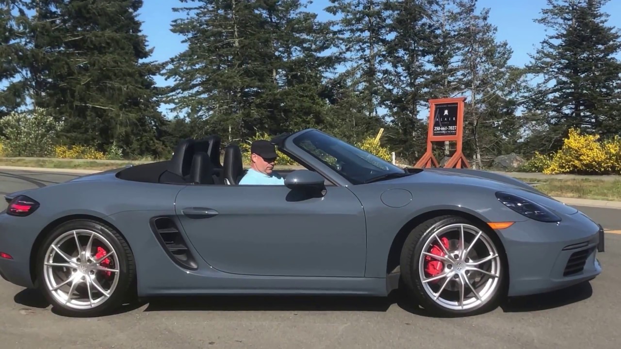 2017 Porsche 718 Boxster S Converttible, My Impression about this Car ...