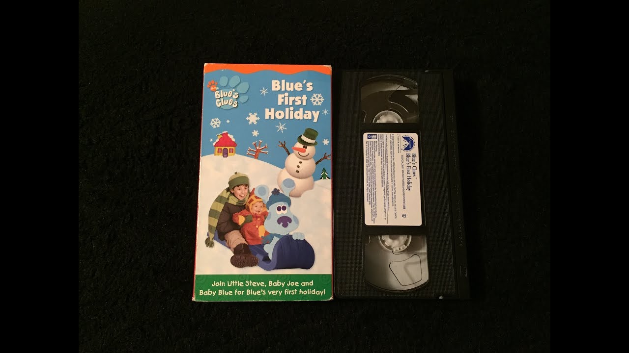 Opening To Blue’s Clues: Blue’s First Holiday 2003 VHS - YouTube