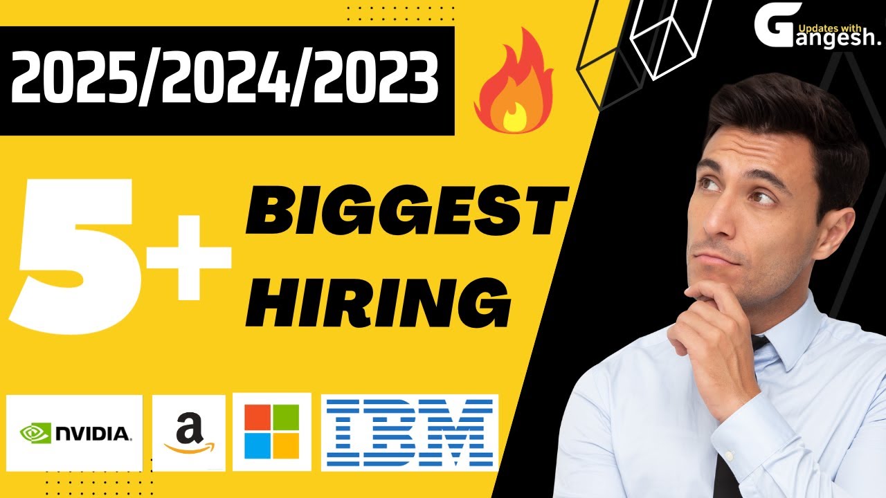 5+ Biggest Hiring Update | Off Campus Drive For 2023 Batch Freshers ...