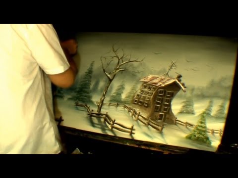 Contemporary Winter Landscape - Subliminal Oil Painting by Jarduli ...