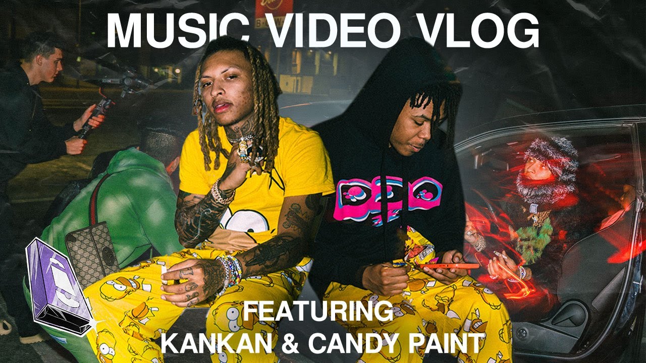 MUSIC VIDEO VLOG: FEAT. KANKAN, LIL CANDYPAINT, PLUTOBEATZ + more ...