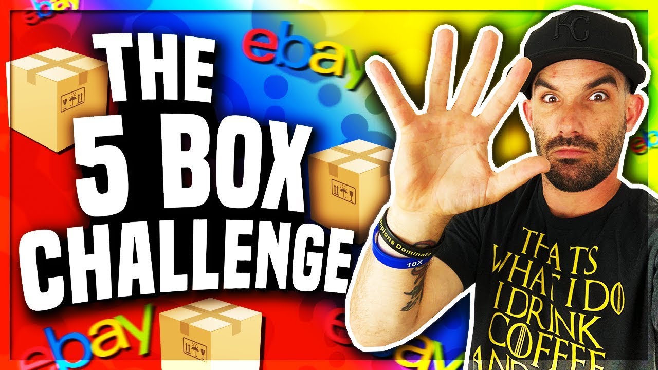 The 5 Box Challenge - How to Start Reselling with No Money - YouTube