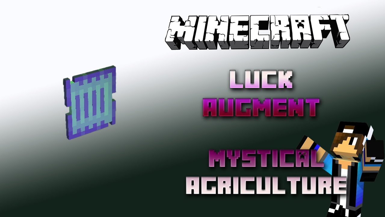 Luck Augment 🍎🪴🍋 Minecraft Mystical Agriculture Tutorial 🍎🪴🍋 English 🍎🪴 ...