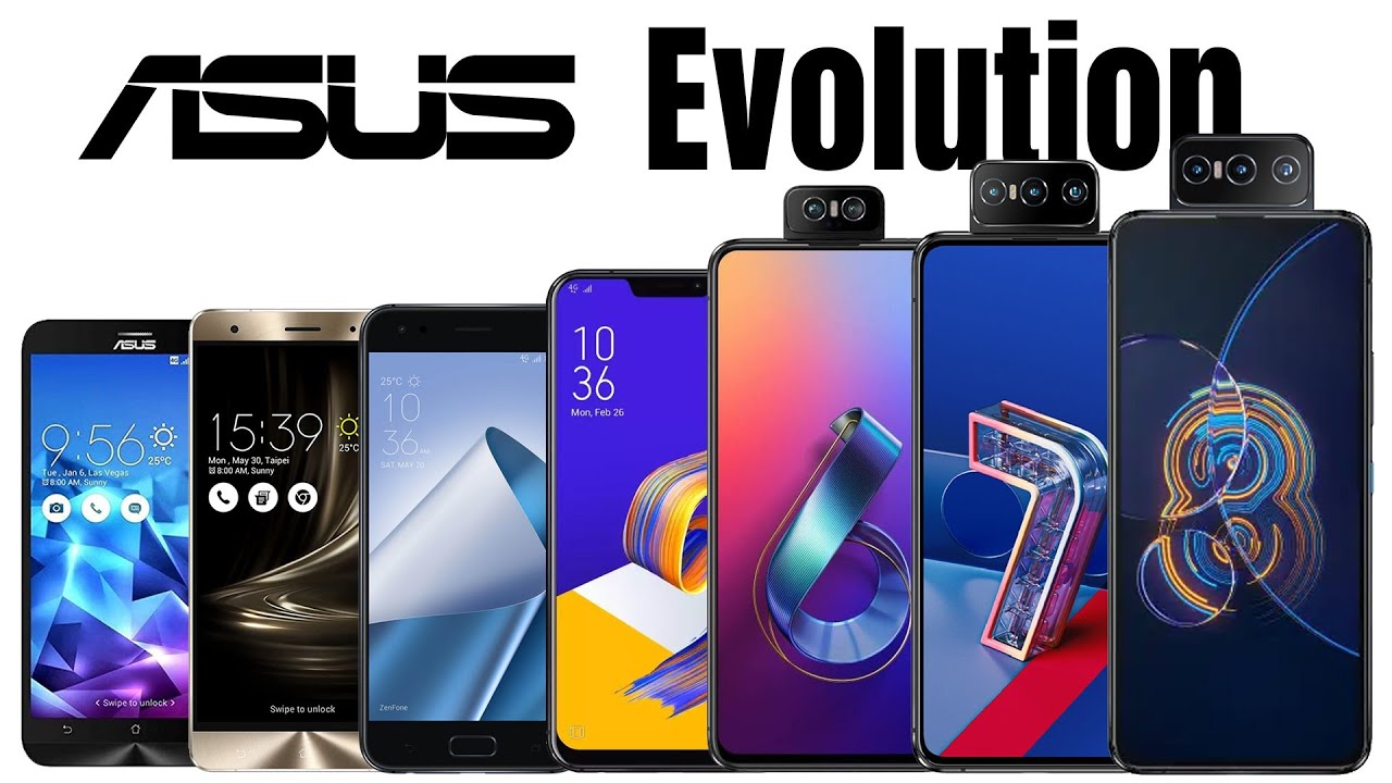 Evolution of Asus Zenfone Series - 2015-2021 All Models - YouTube