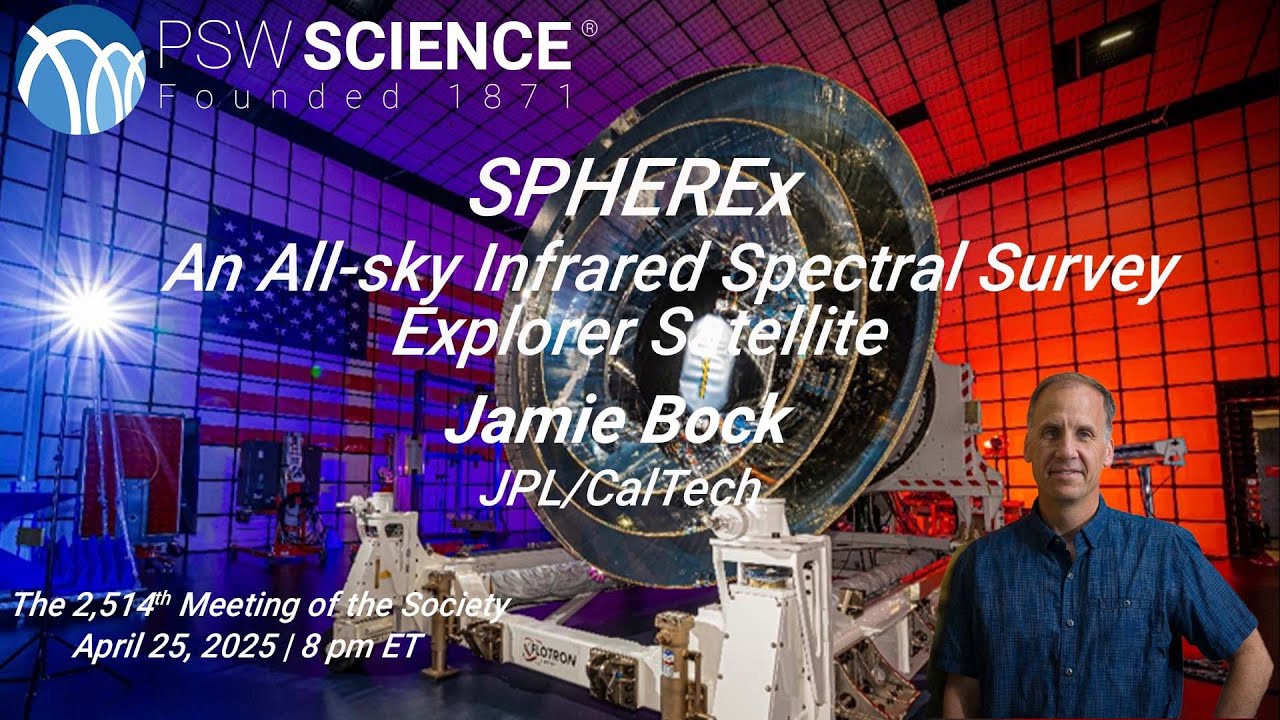 PSW 2514 SPHEREx | Jamie Bock - YouTube